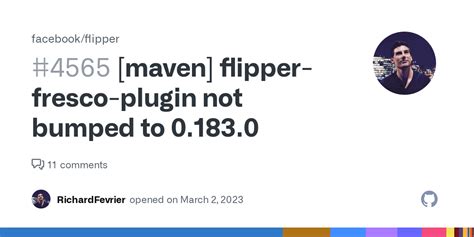 Maven Flipper Fresco Plugin Not Bumped To Issue Facebook Flipper GitHub