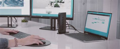 Plugable Usb 3 0 And Usb C Dual 4k Display Docking Station W Displayport And Hdmi