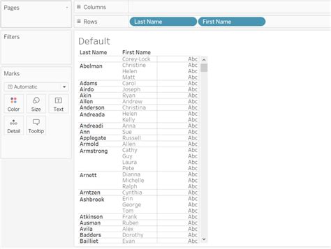 The ABCs Of Removing ABCs From Tableau Text Tables Tableau Training