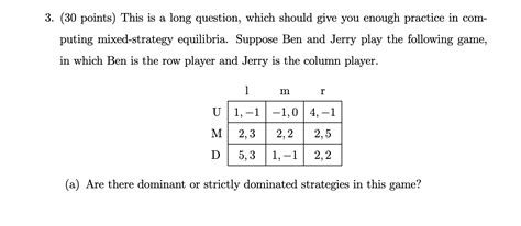 Solved 30 Points This Is A Long Question Which Should