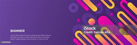 다이나믹 라운드 원 효과와 트렌디 한 간단한 보라색 색상 그라데이션 추상 적 배경 배경 화면 배너 배경 카드 책 일러스트 레이션 방문 페이지에 대한 벡터 일러스트레이션