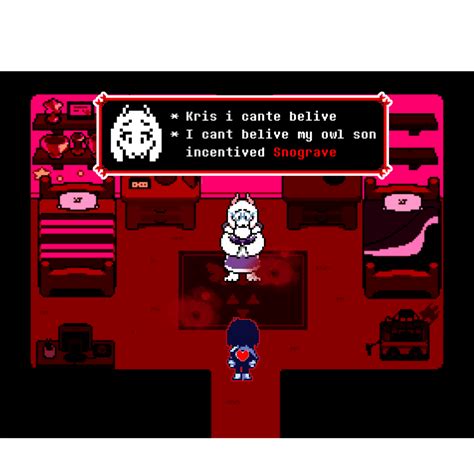 This Scene In Deltarune Weird Route Chapter 3 Hits Hard Fr Fr Rdeltarune
