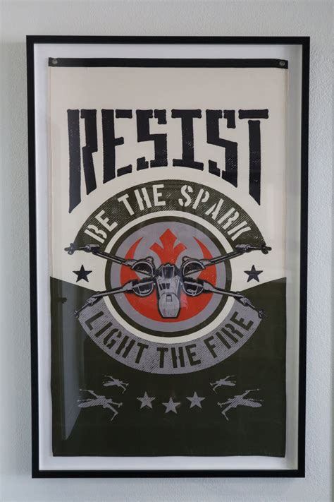 Star Wars Resistance Flag 42x66 Art And Custom Frames