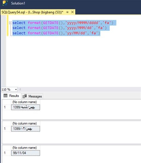 Sql Server How Do I Convert Gregorian Date Into Persian Date Jalali