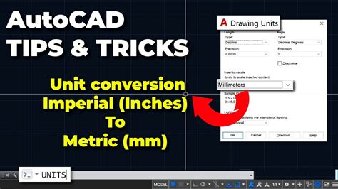 How To Change Units From Metric To Imperial In Autocad At Janet Grimm Blog