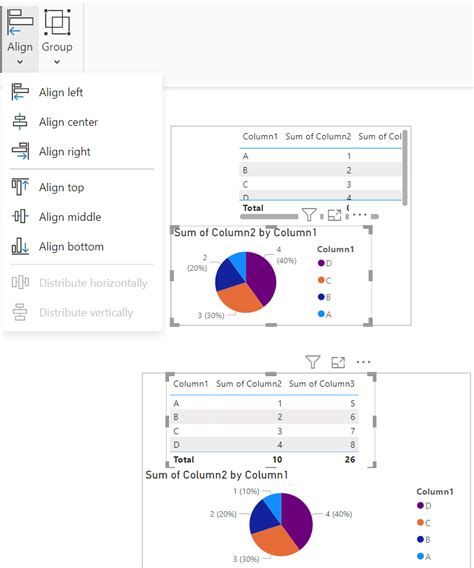 Alignment Guides Not Working With Grouped Shapes I Microsoft Fabric Community