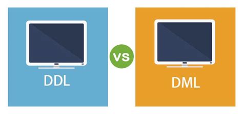 Difference Between Ddl And Dml Db Exam Study