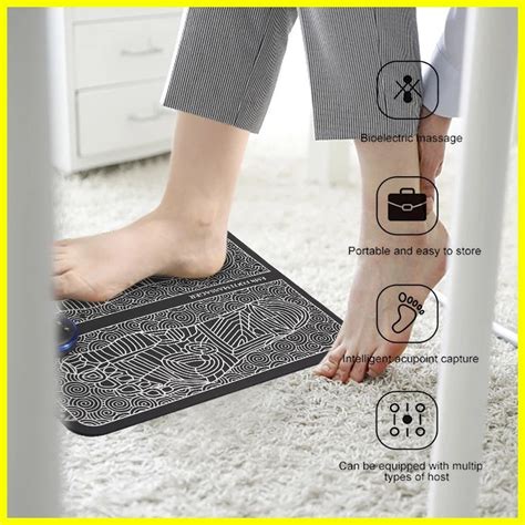 Japan Electric Foot Massager Ems Foot Massager Pad Relief Fatigue Micro