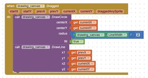 How I Can Draw Line Mit App Inventor Help Mit App Inventor Community