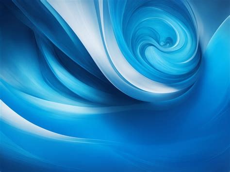 Premium Ai Image A Blue Flow Wallpaper Premium Ai Image A Blue Flow Wallpaper