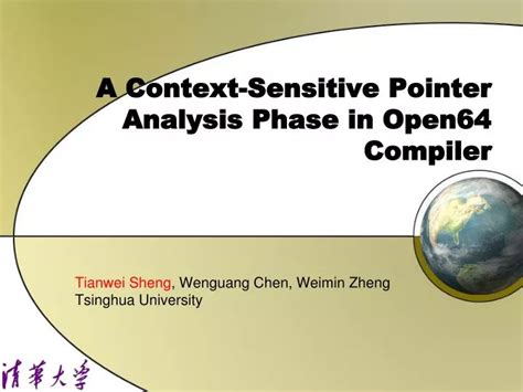 Ppt A Context Sensitive Pointer Analysis Phase In Open64 Compiler Powerpoint Presentation Id