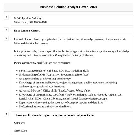 Business Solution Analyst Cover Letter Velvet Jobs Business Solution Analyst Cover Letter Velvet Jobs