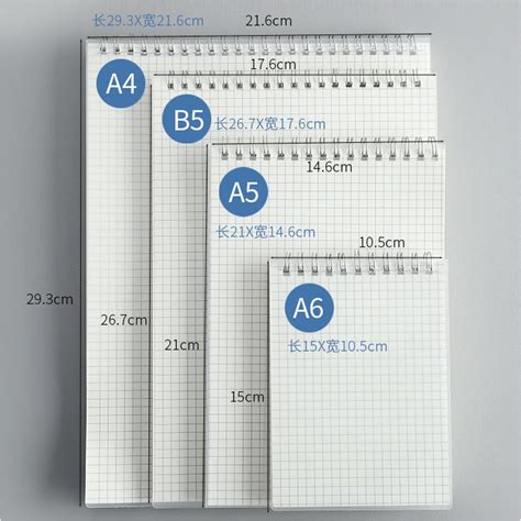 Spring Notebook A4 A5 B5 Flip Up Loose Leaf Book Steno Notebook Shopee Philippines