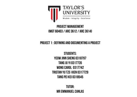 Project Management Ppt