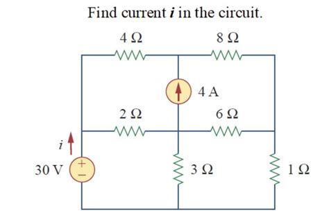 Solved How Do I Find Current I Chegg Com