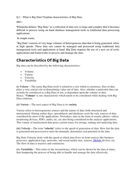 Bda Assignment Pdf Apache Hadoop Big Data