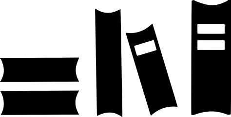 Svg 지혜 문학 지성 서적 무료 Svg 이미지 및 아이콘 Svg Silh