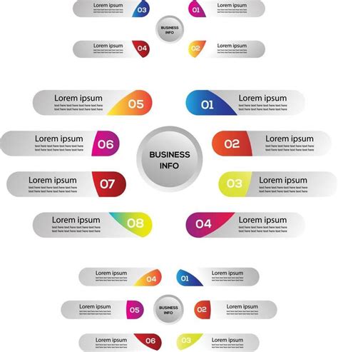 Infographics Evolution Elements Template