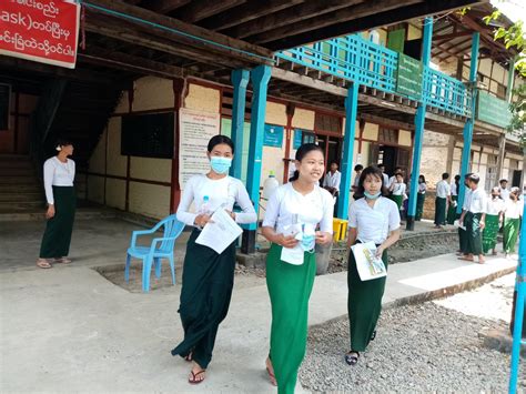 ၂၀၂၂ ခုနှစ် တက္ကသိုလ်ဝင်စာမေးပွဲ ဇီဝဗေဒဘာသာရပ်နှင့် ဘောဂဗေဒဘာသာရပ်ကို ရမ်းဗြဲမြို့နယ် အတွင်းရှိ