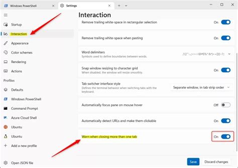 Enable Or Disable Closing Warnings In Windows Terminal Geek Rewind