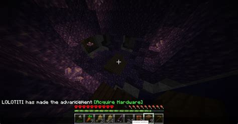 Found A Mineshaft In Geode In My Mc Hardcore World R Gaming