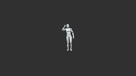 Looking At Something Underfoot 3d Model By Animmade102 [4102d53