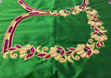 Aari Embroidery Blouses With Tracing Paper