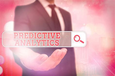 Conceptual Hand Writing Showing Predictive Analytics Business Photo