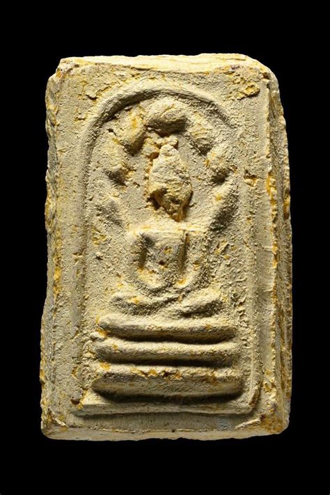 พระผงมงคลมหาลาภ คุณแม่บุญเรือน ปี2499 พิมพ์กลาง Ennxo