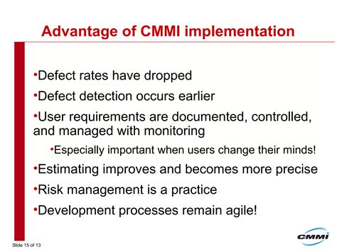 Cmmi Ppt