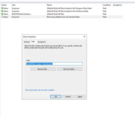 Strange Applocker Behaviour Microsoft Qanda