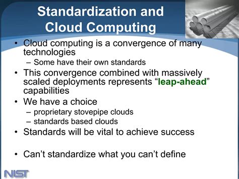 Nist Cloud Computing Standards Ppt