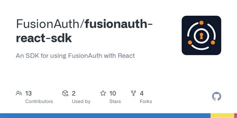 Github Fusionauthfusionauth React Sdk An Sdk For Using Fusionauth With React