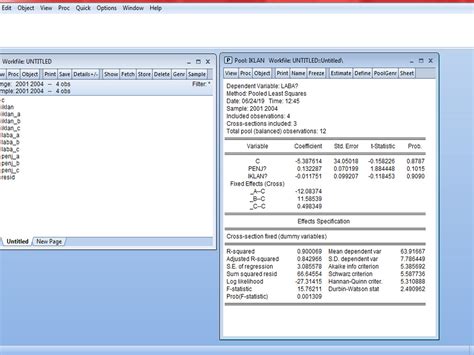 Statistical Data Analysis Using Eviews Upwork