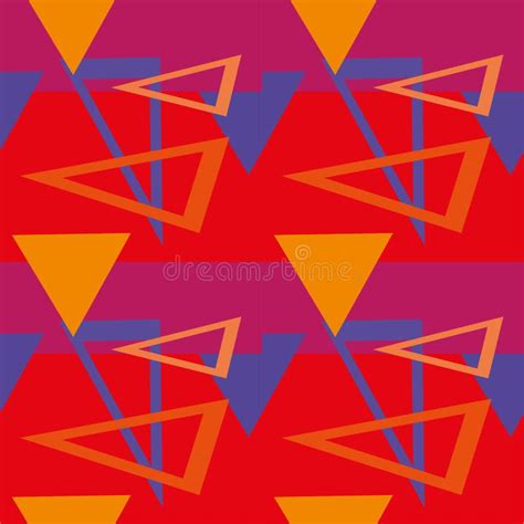 Abstract Seamless Colourful Pattern Geometric Backgrounds Vector Design