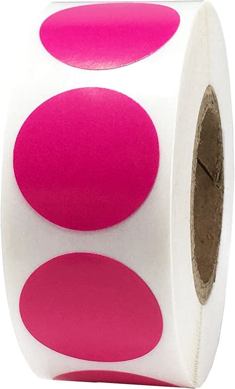 Berry Color Coding Labels For Organizing Inventory Inch Round Circle Dots Total