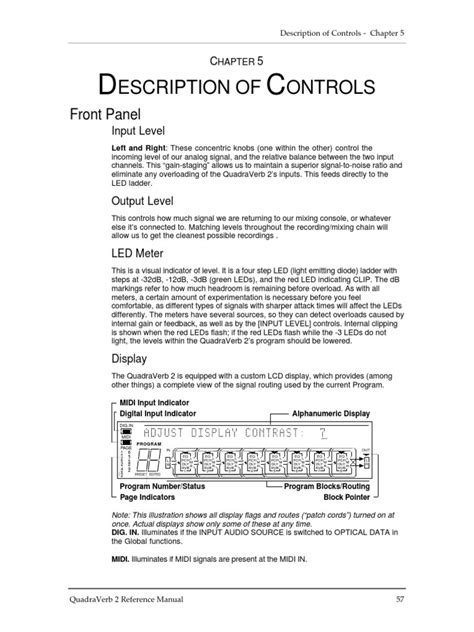 Controls And Display Pdf Equalization Audio Parameter Computer