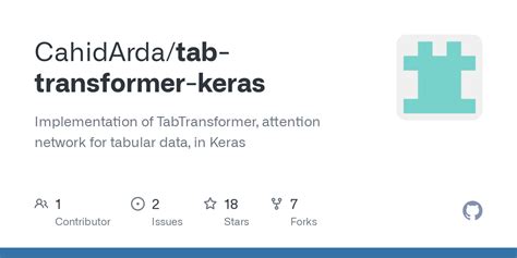 Github Cahidardatab Transformer Keras Implementation Of