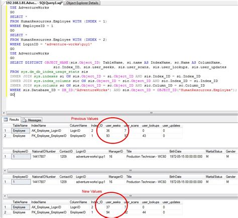 Sql Server 2008 Find If Index Is Being Used In Database Sql