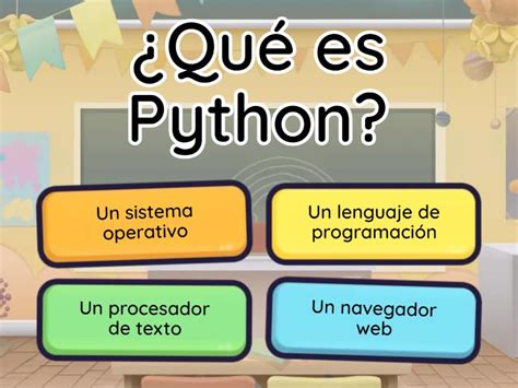 Repaso De Conceptos De ProgramaciÓn Python Quiz