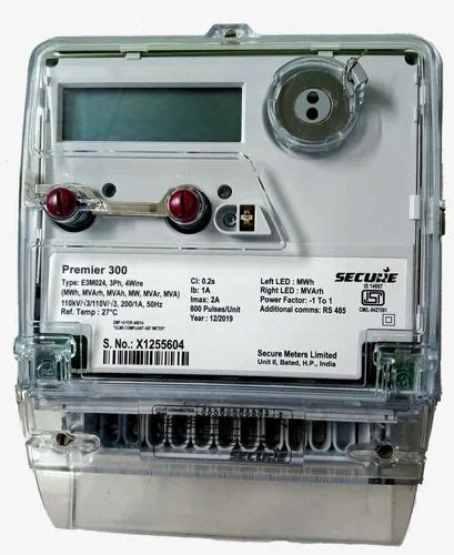 Secure Net Meter At ₹ 5400 Piece Secure Single Phase Energy Meter In Bhopal Id 2854073029973