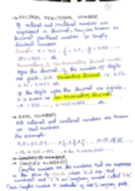 Solution Classification Of Numbers Basic Maths Studypool