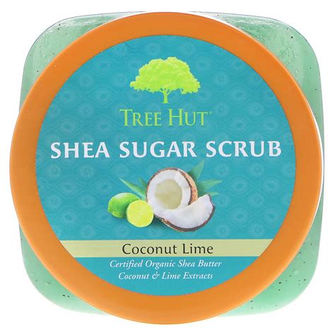 Tree Hut Shea Sugar Scrub Coconut Lime Oz G