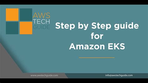 amazon eks create cluster worker nodes install kubectl step by step
