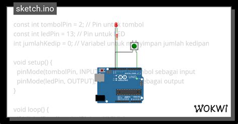 Serialcounterledalvin Wokwi Esp32 Stm32 Arduino Simulator