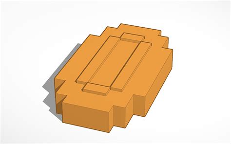 3d Design Mario 8bit Coin Tinkercad