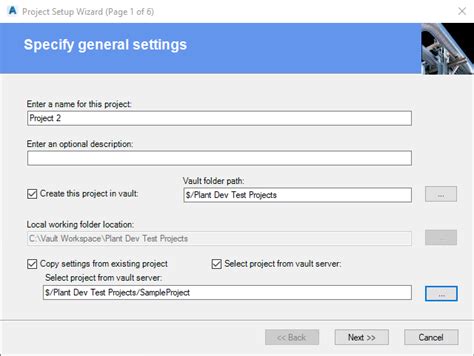 Creating A Plant 3d Project With Custom Specs In Vault Applied Software Graitec Group