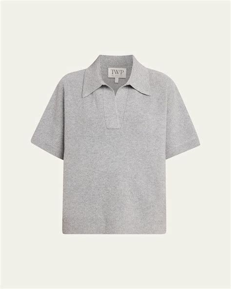 Twp Supersized Polo In Gray Lyst