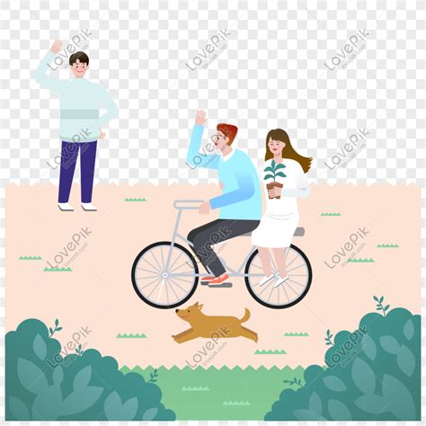 캠퍼스 장면 플랫 스타일 벡터 소재 Png 일러스트 무료 다운로드 Lovepik