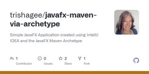 Github Trishageejavafx Maven Via Archetype Simple Javafx Application Created Using Intellij